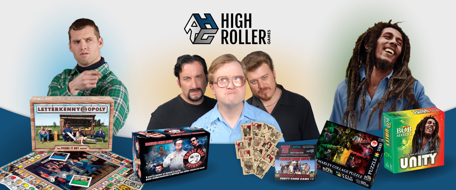 Bob Marley Board Games & Collectibles – High Roller Games Inc