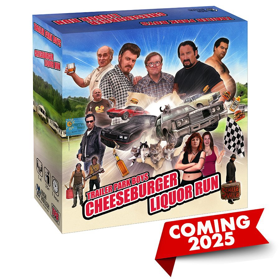 NEW! Trailer Park Boys Cheeseburger Liquor Run – High Roller Games Inc